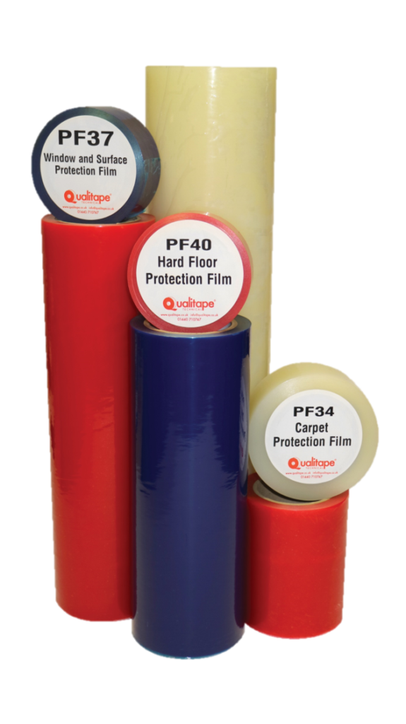 Protection Films | Carpet, Window & Hard Floor - Qualitape